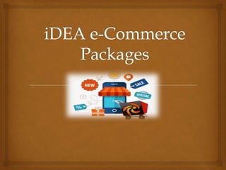Idea E-commerce Packages | PPT