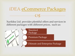 Idea E-commerce Packages | PPT