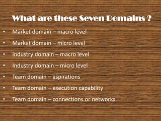 Idea evaluation thru 7 domain | PPTX