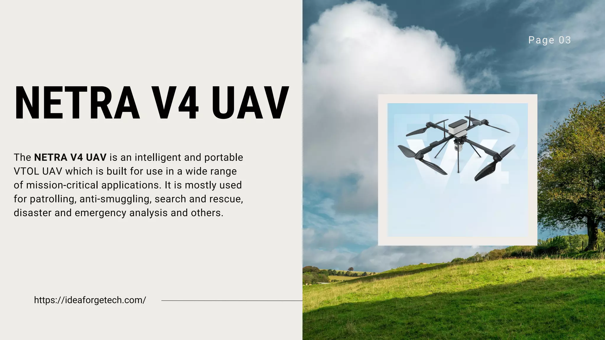 Drone Manufacturing Company – ideaForge | PDF