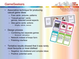 Game Idea Generation Games | PPT