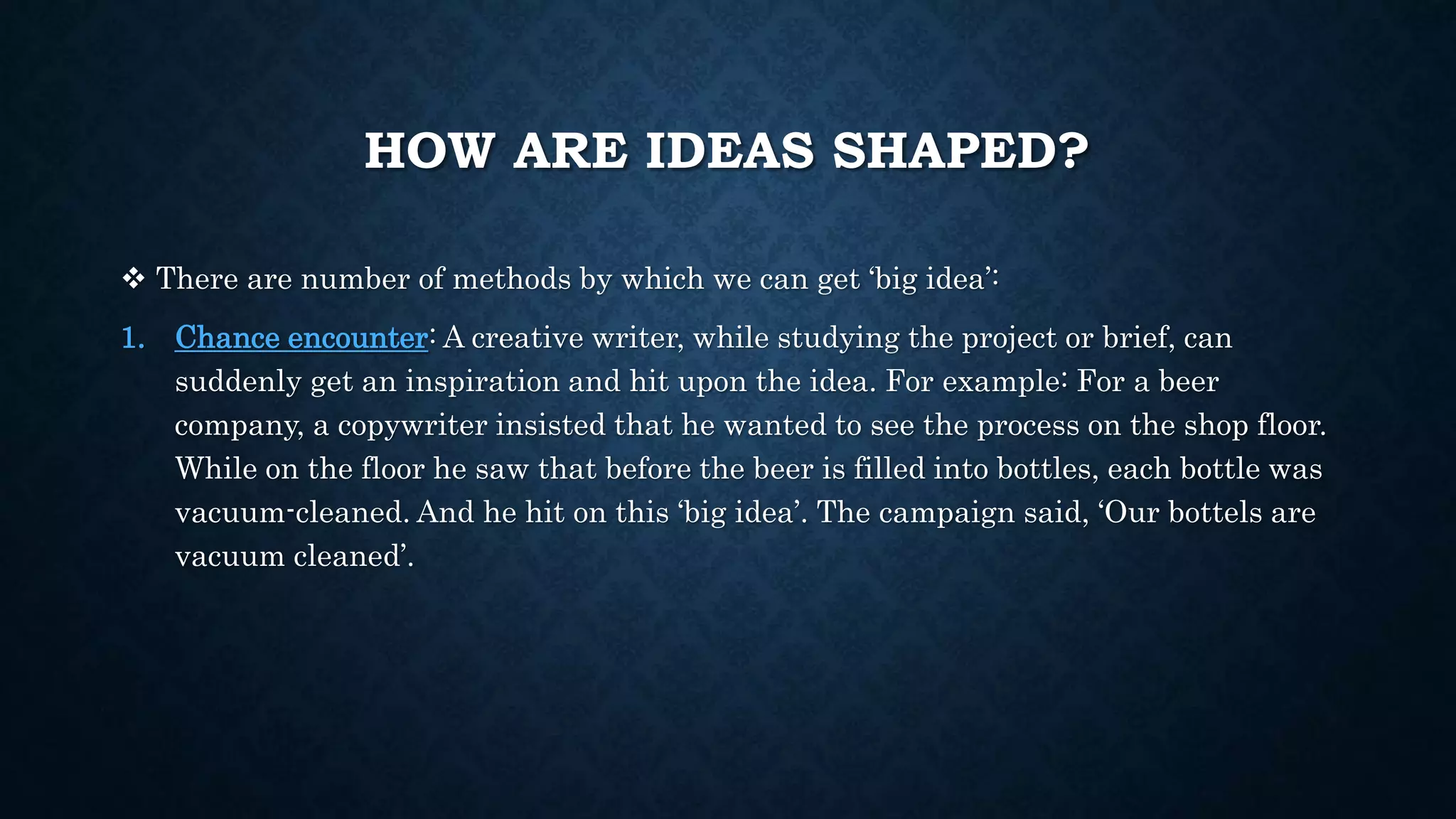 Idea generation and idea screening | PPTX