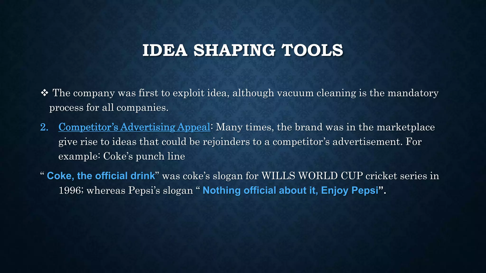 Idea generation and idea screening | PPTX