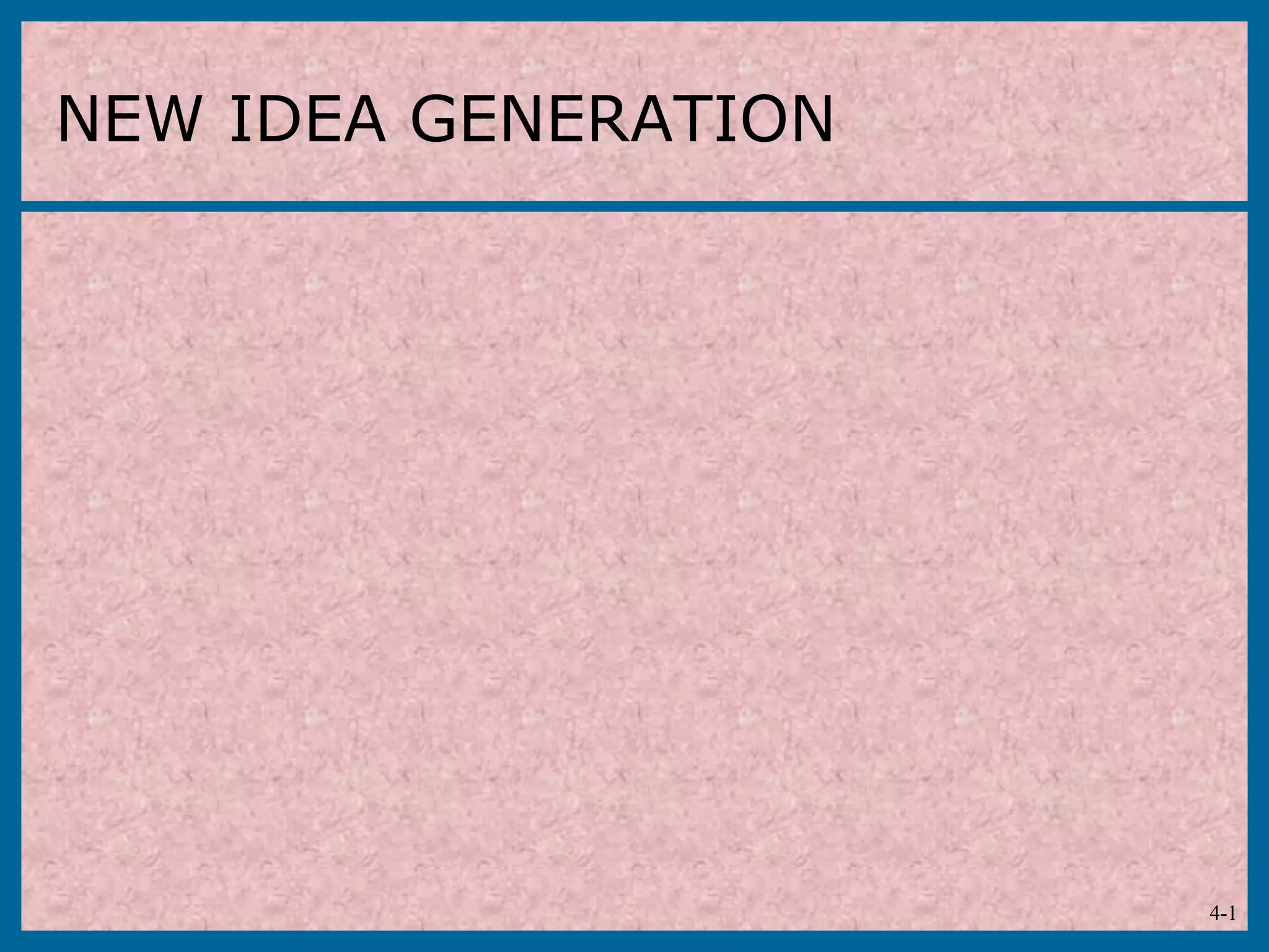 idea generation in entrepreneurship.ppt