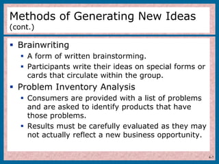 idea generation in entrepreneurship.ppt