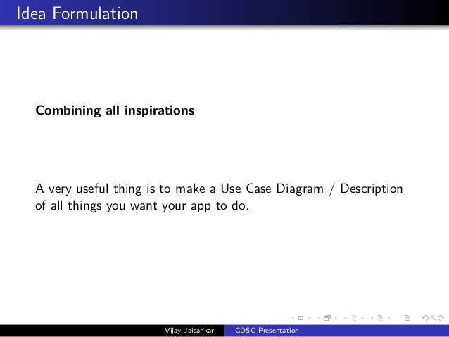 Android Study Jams - Session 3: How to look for ideas | PPT