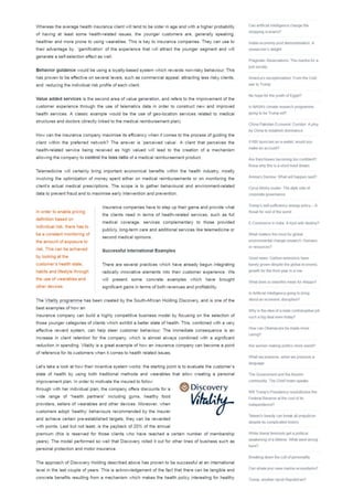 Idea Insurance: connected health insurance | PDF | Health Insurance ...