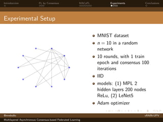 Multilayered Asynchronous Consensus-based Federated Learning | PDF