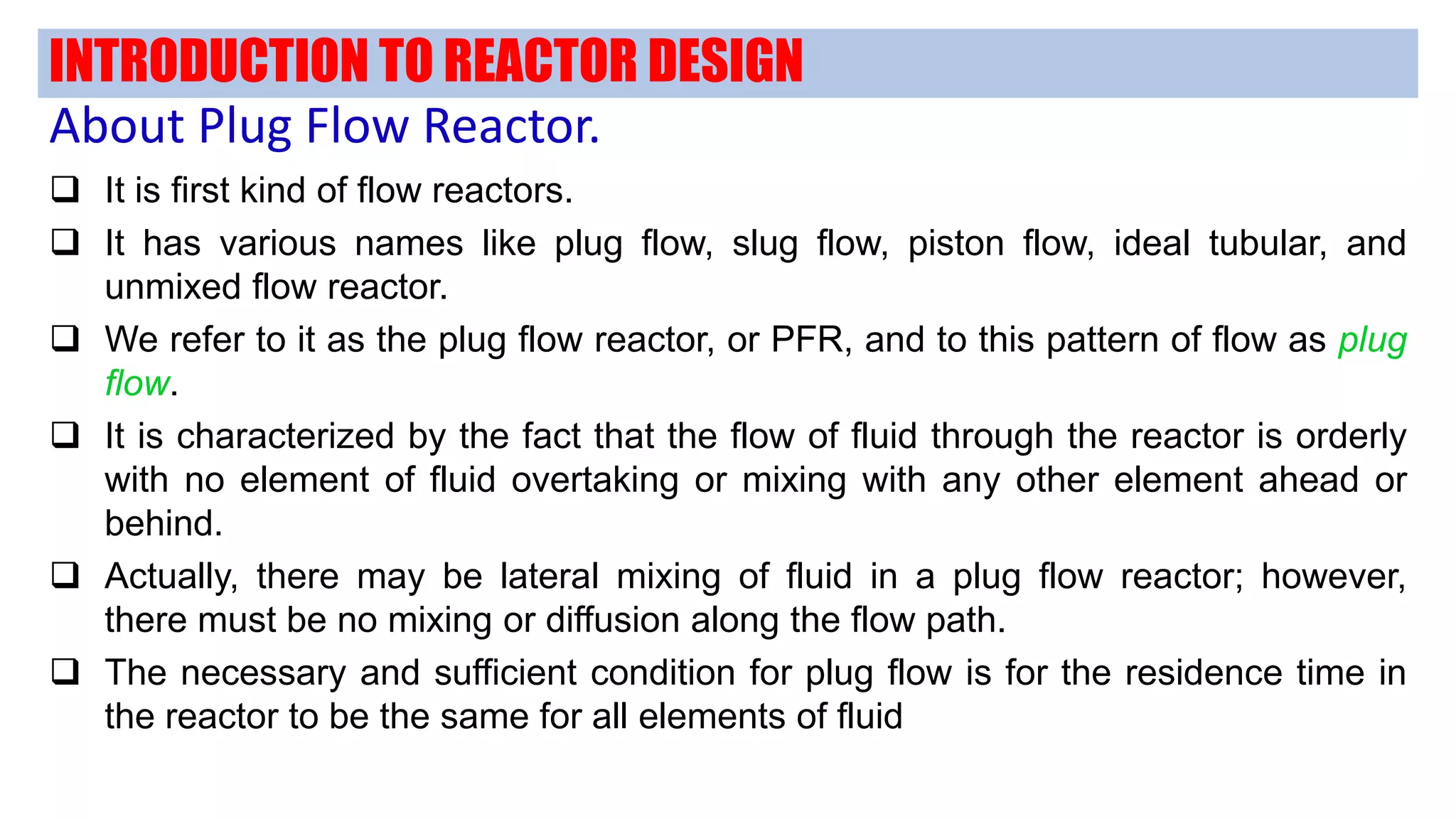 Ideal Batch Reactor | PPTX