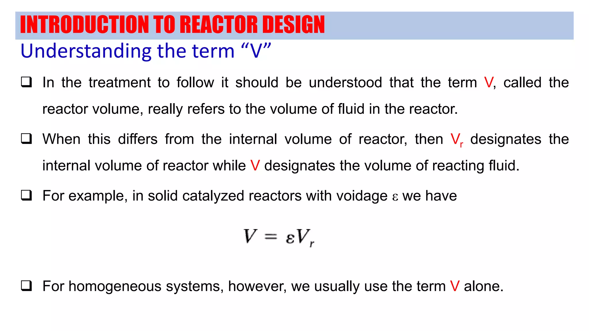 Ideal Batch Reactor | PPTX