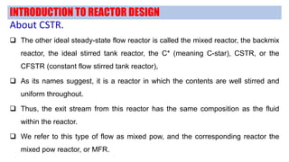 Ideal Batch Reactor | PPTX