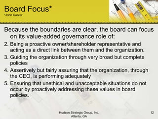 Ideal board policy governance board system | PPT