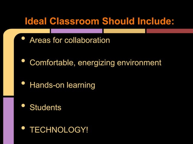 Ideal Classroom Presentation | PPT