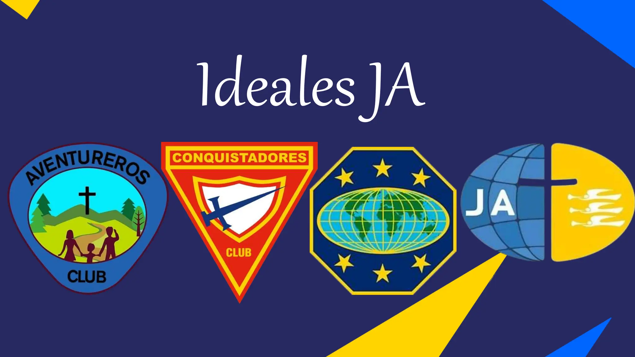 Ideales JA 2024 para clubes de guías conquistadores y aventureros | PPTX