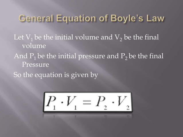 Ideal gas equation | PPTX