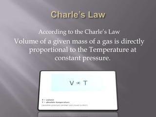Ideal gas equation | PPTX