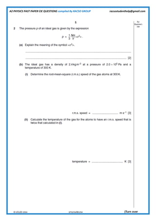 Ideal gases | PDF