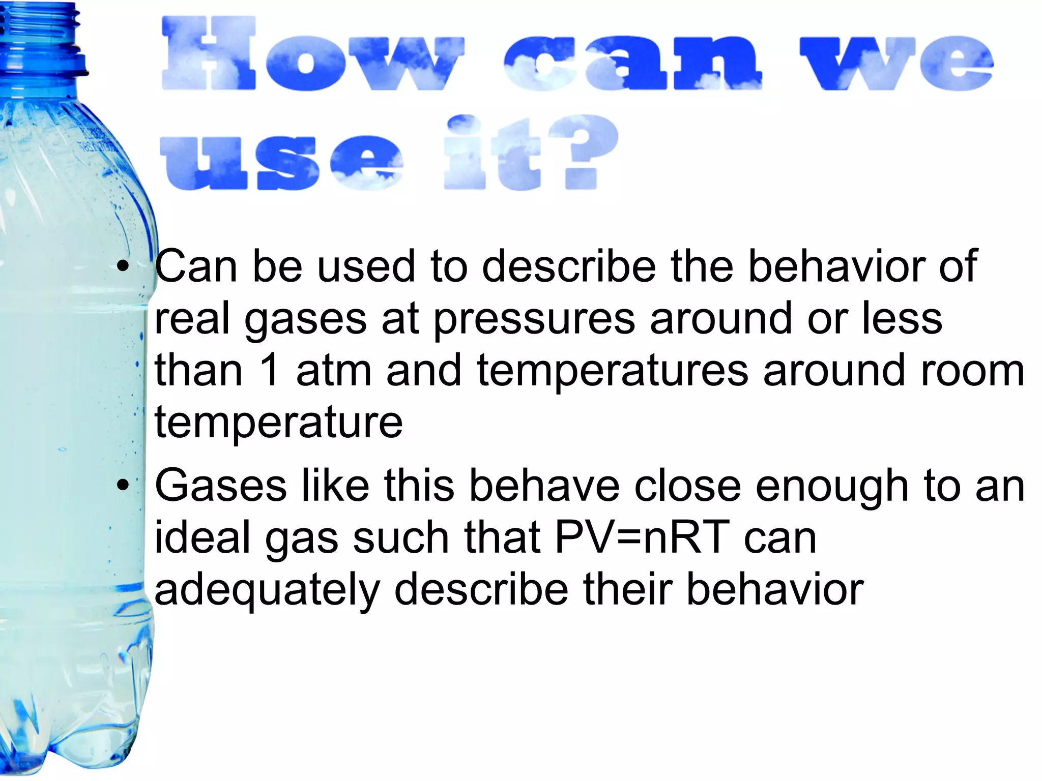 The Ideal Gas Law | PPT