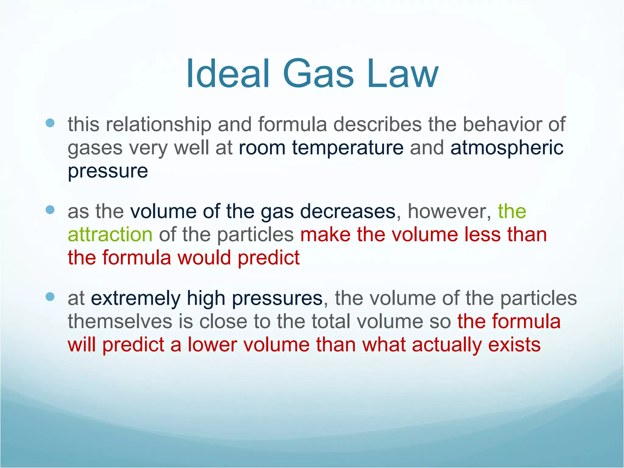 Ideal Gas Law | PPT