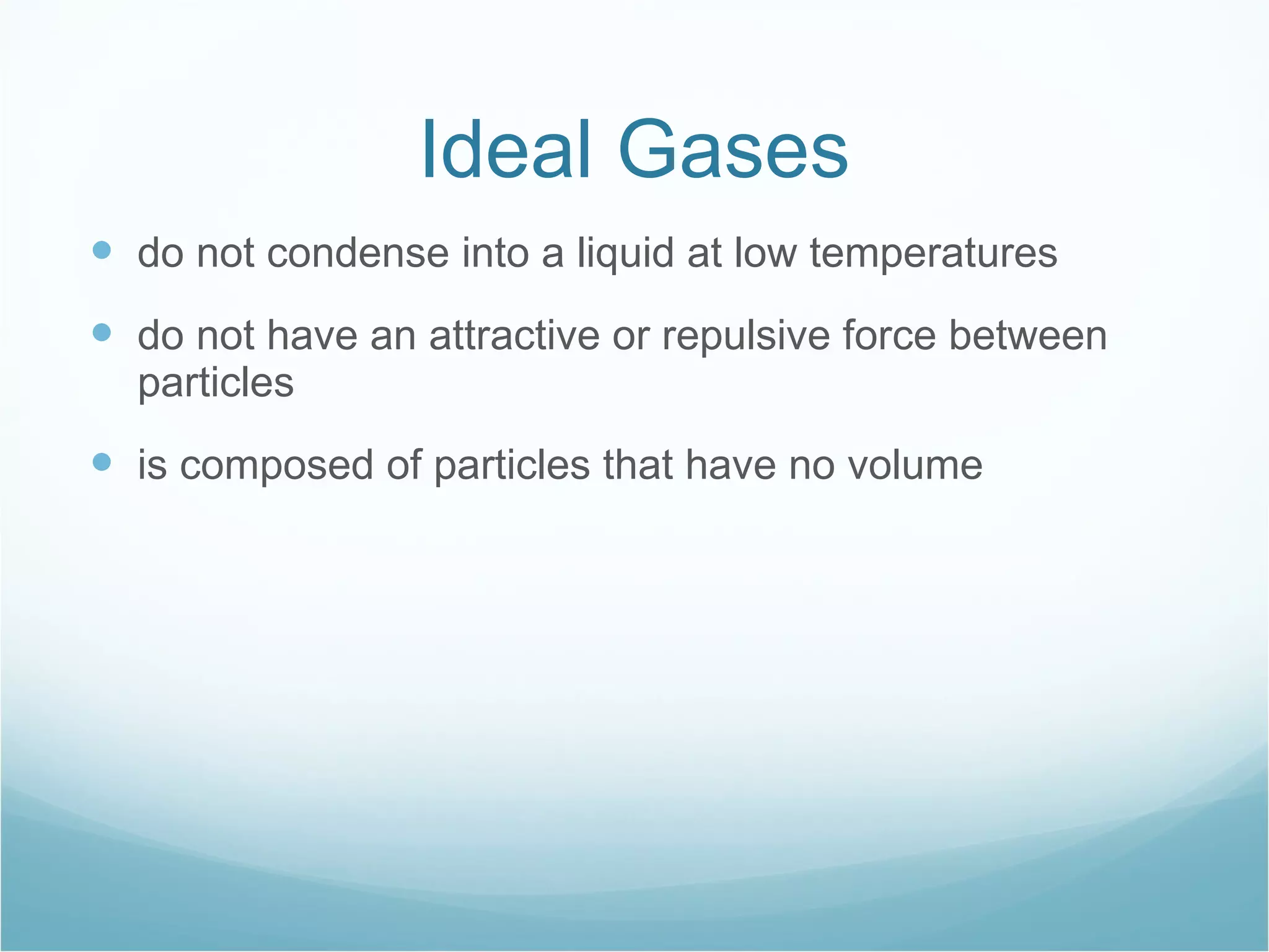 Ideal Gas Law | PPT