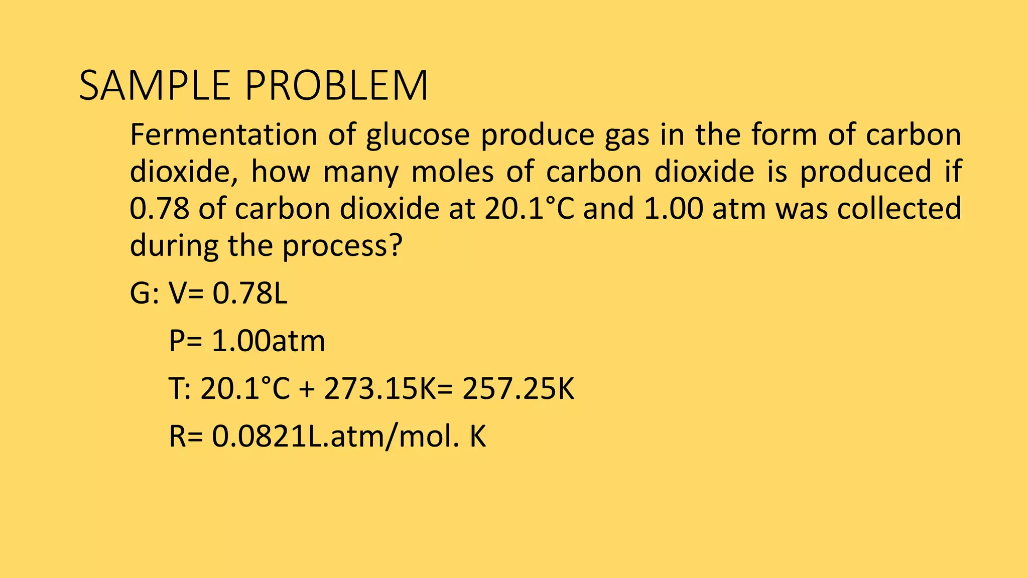 Ideal Gas Law | PPTX