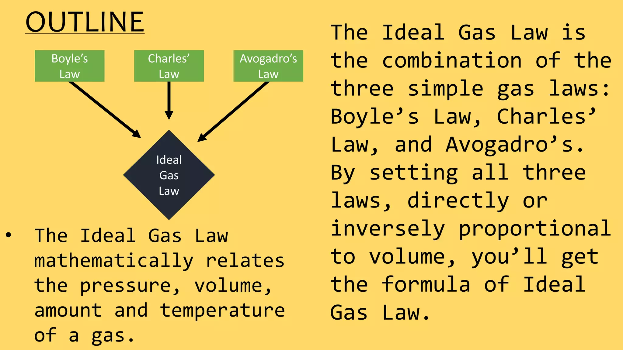 Ideal Gas Law | PPTX