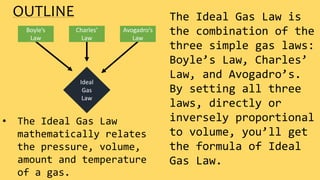 Ideal Gas Law | PPTX
