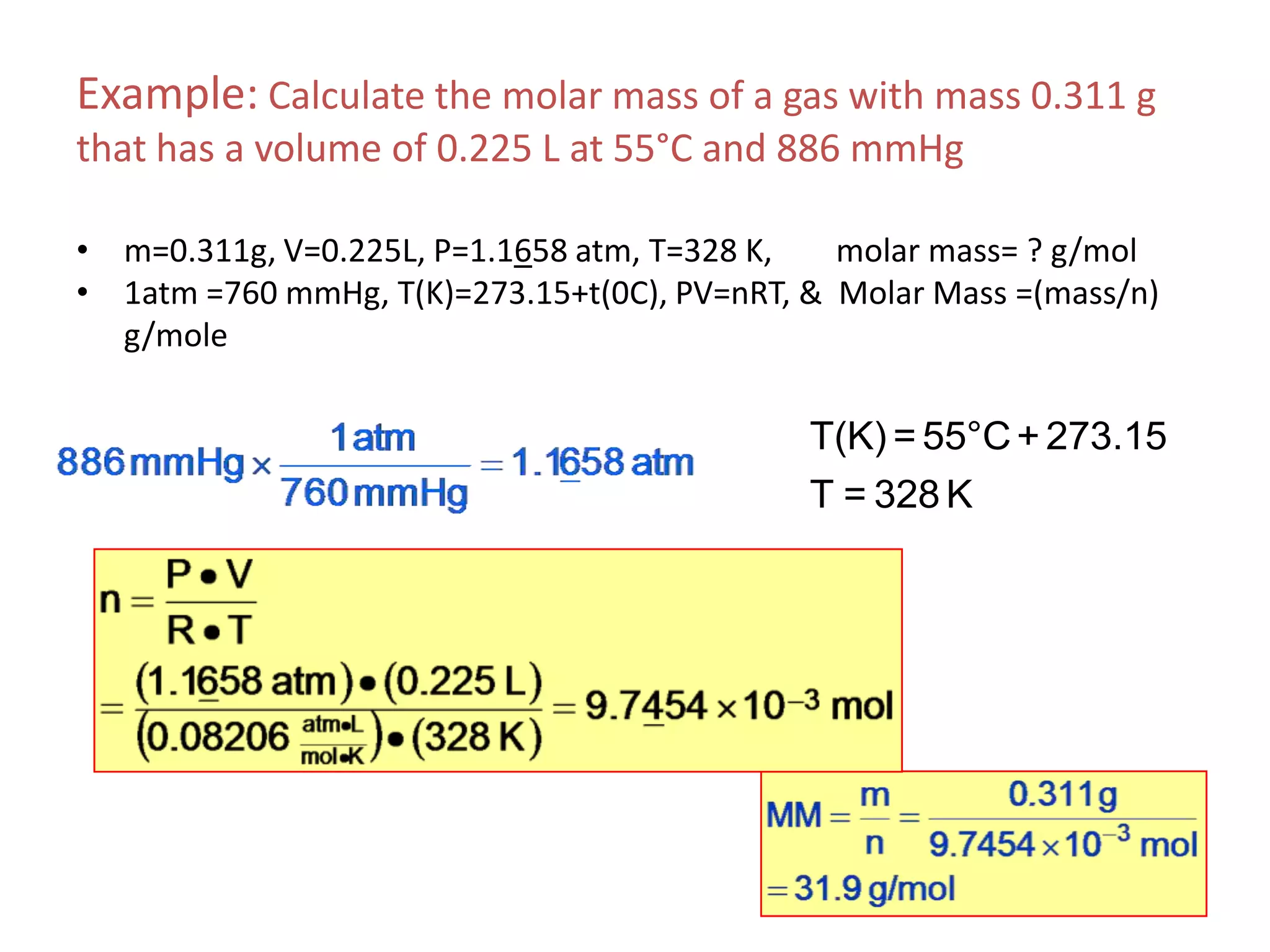 Ideal gas law practice mccpot | PPTX