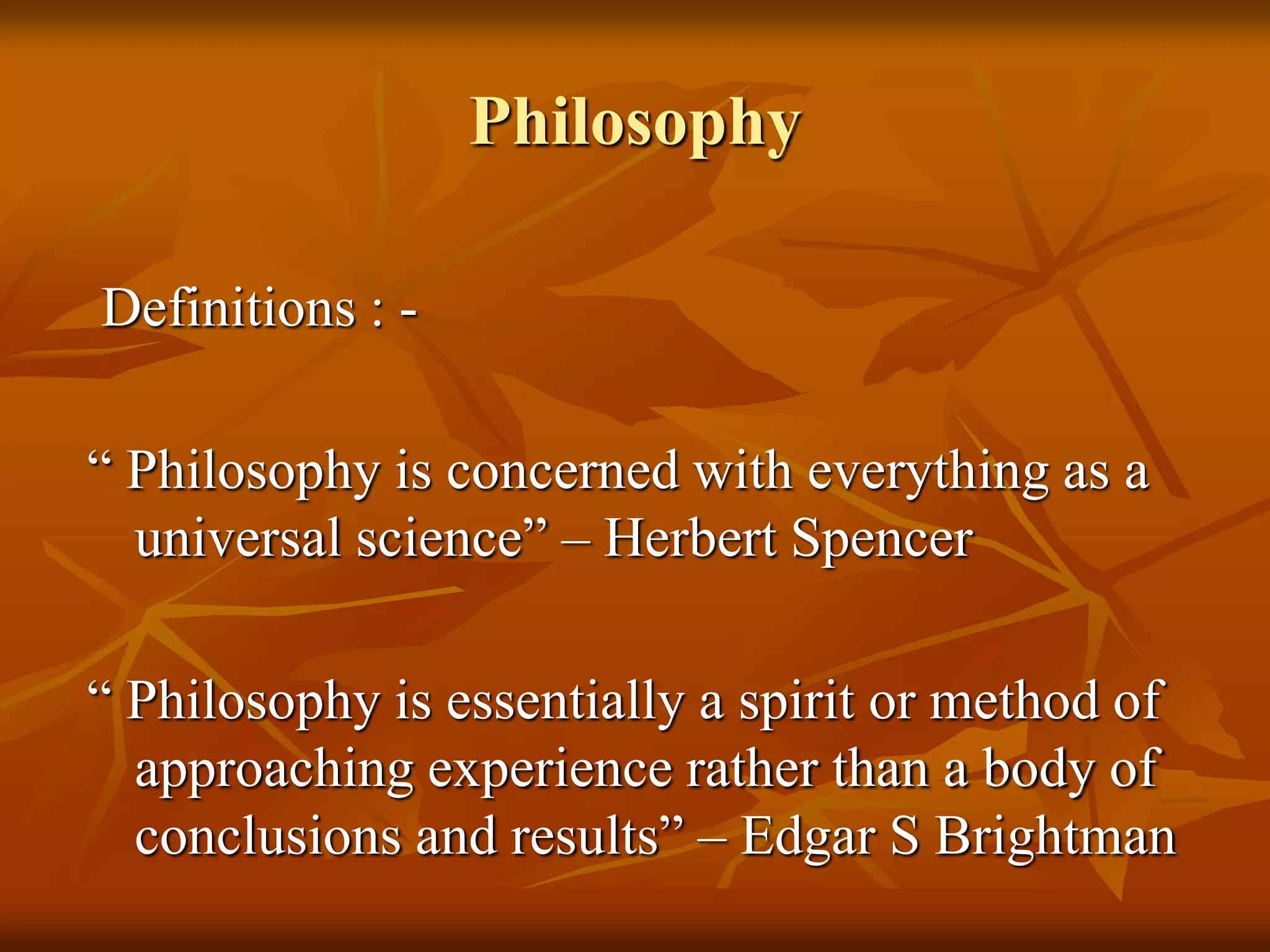 Idealism on education | PPSX