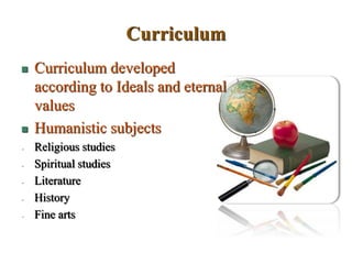 Idealism on education | PPSX