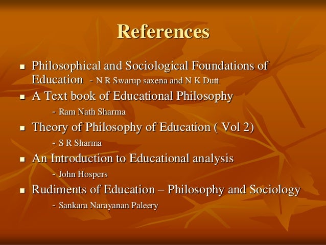 Idealism on education Idealism on education