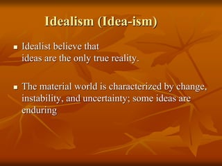 Idealism | PPSX