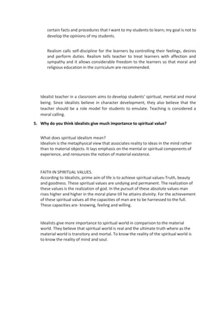 Idealism and Realism Term Paper 1 final.docx