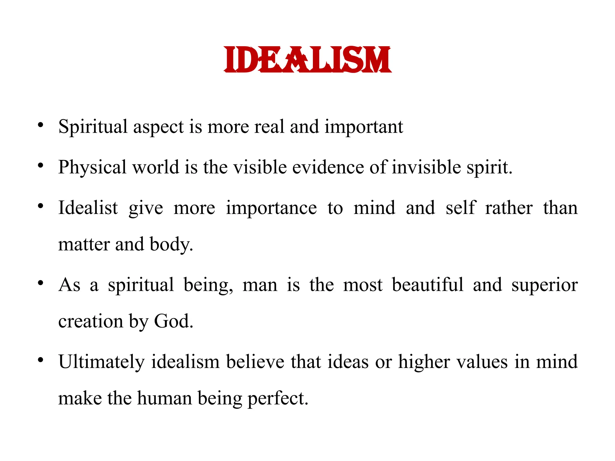 Idealism New.pptx, philosophy of Nursing, Nursing education | PPTX