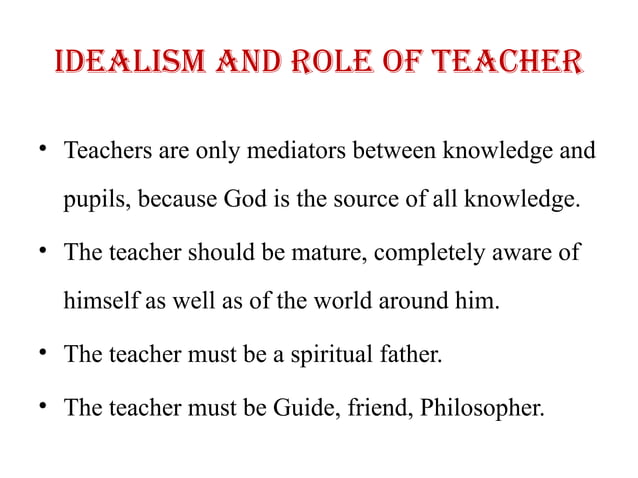 Idealism New.pptx, philosophy of Nursing, Nursing education | PPT