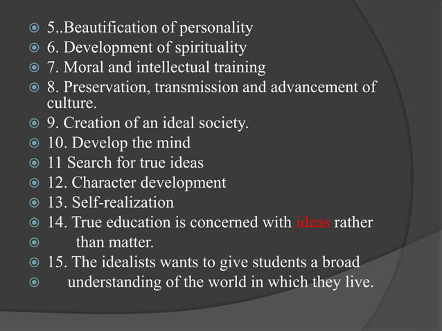 Idealism of philosophy-1.pptx philosophy of education | PPTX | Agnosticism | Religion & Spirituality