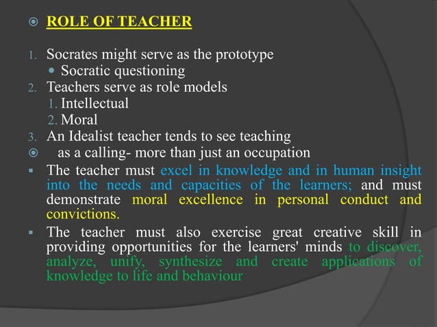 Idealism of philosophy-1.pptx philosophy of education | PPTX | Agnosticism | Religion & Spirituality