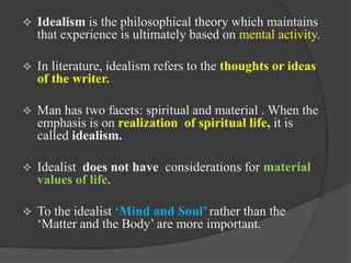 Idealism of philosophy-1.pptx philosophy of education | PPTX