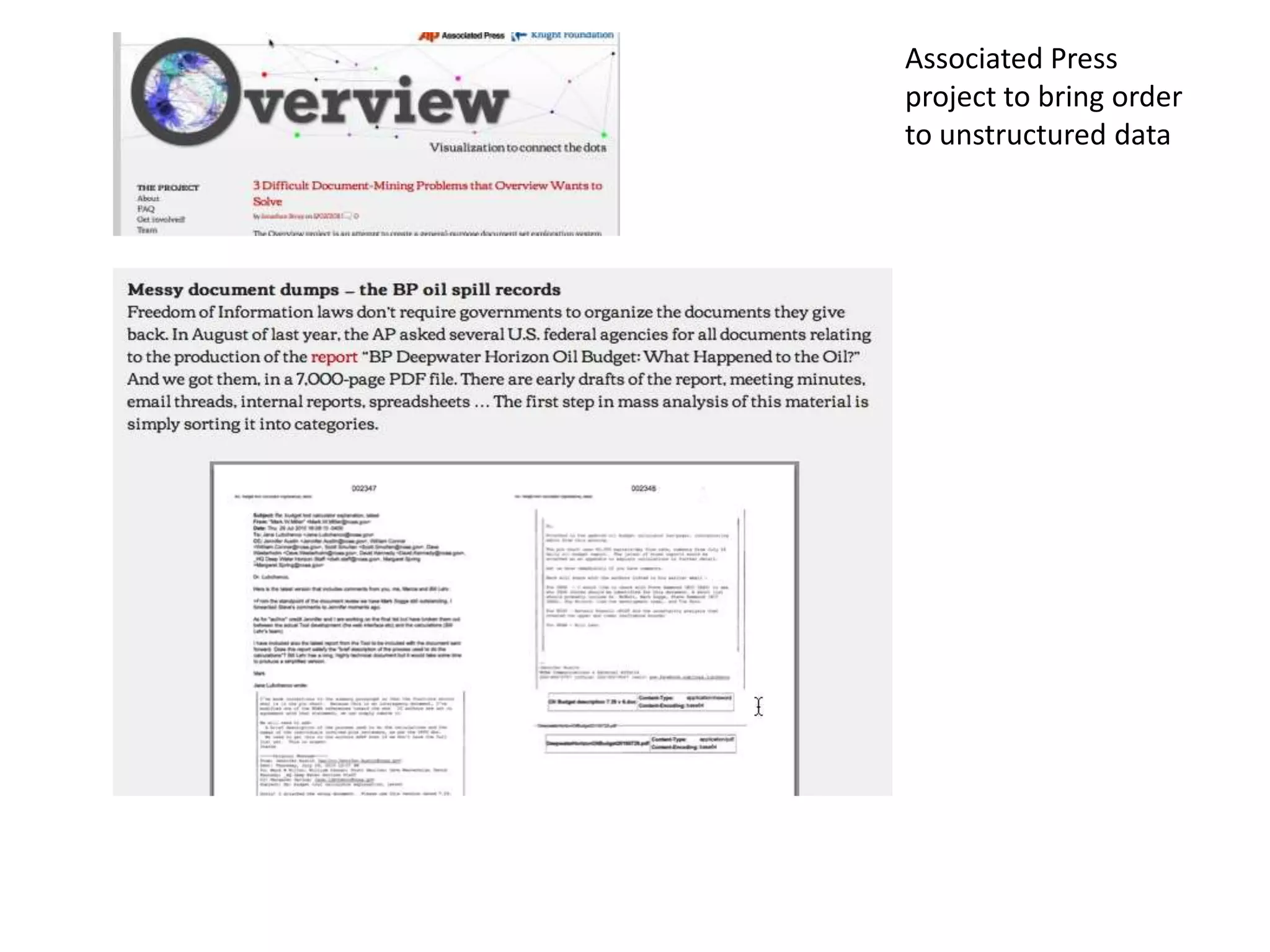 Computational journalism projects | PPTX