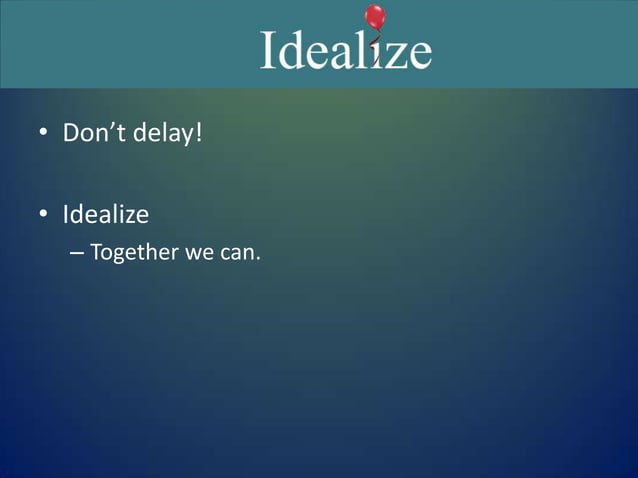 Idealize | PPTX