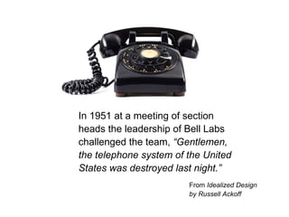 Idealized redesign 2018 | PPT