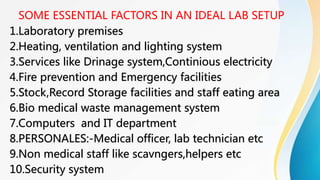 Ideal Medical laboratory lab | PPTX
