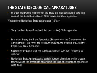 Ideological Apparatuses | PPTX