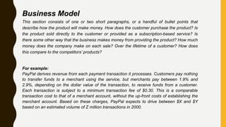 Template for submitting Business Plan in AKTU Parikrama Competition. | PPTX