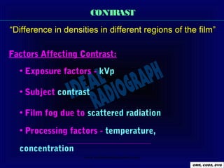 Ideal radiograph | PPT