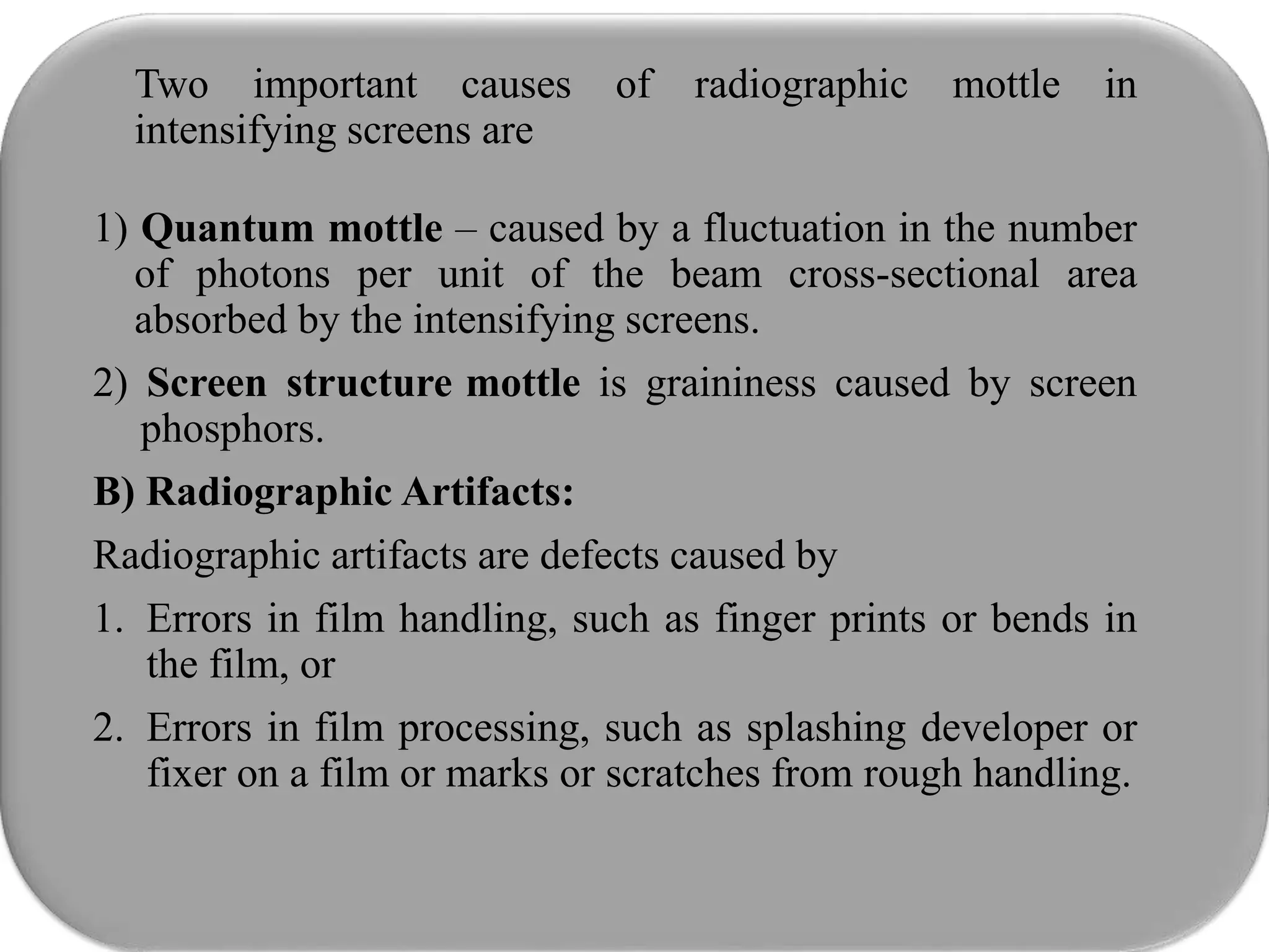 Ideal radiography | PPTX