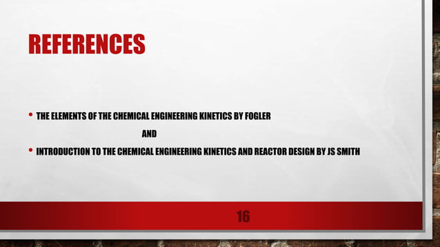 Ideal reactor | PPTX | Chemistry | Science