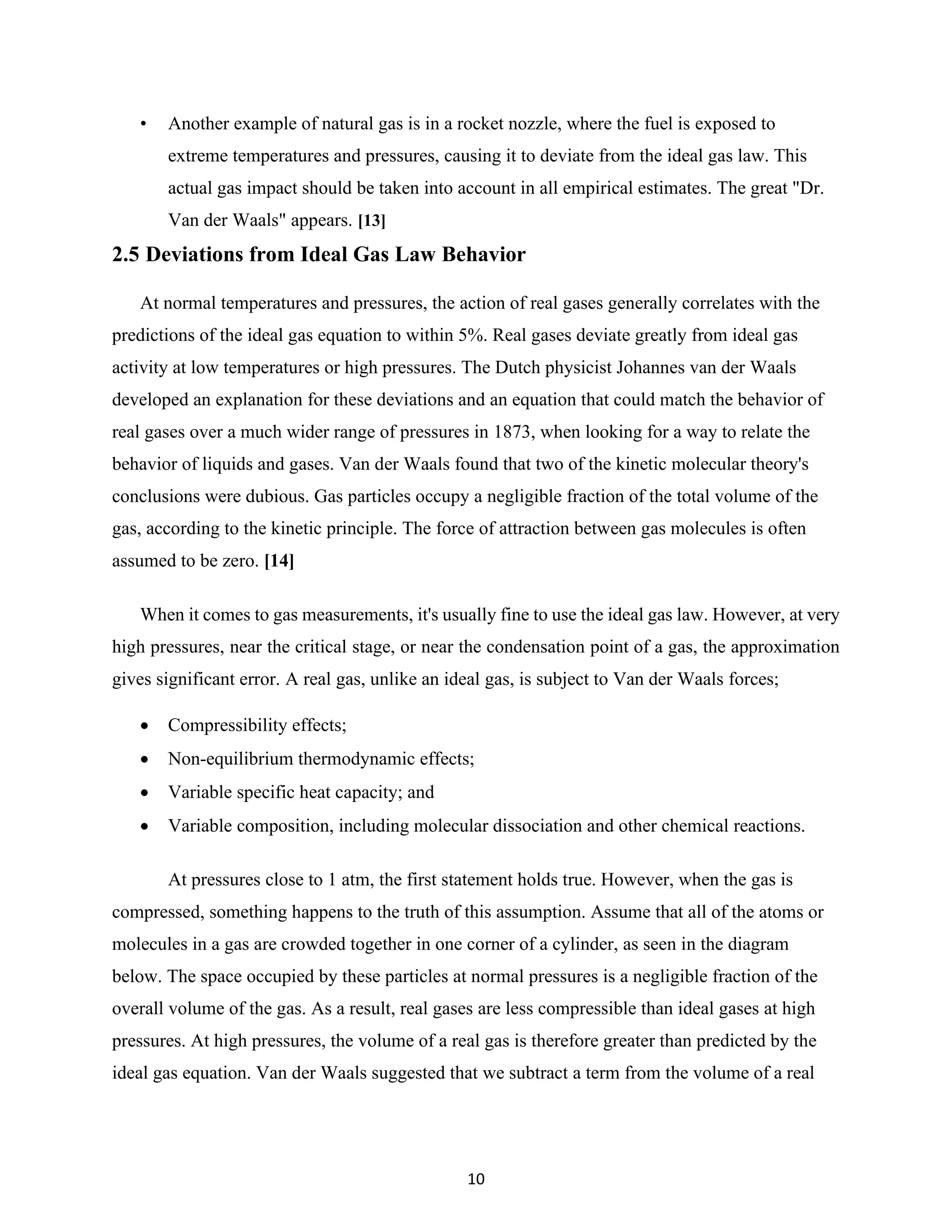 Ideal & real gases | PDF