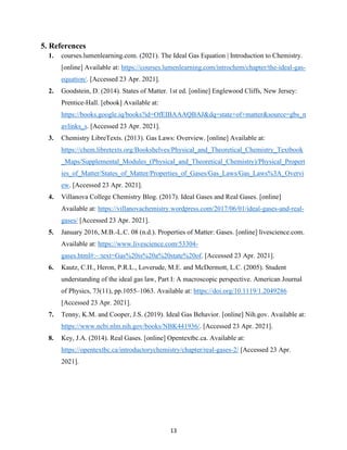 Ideal & real gases | PDF