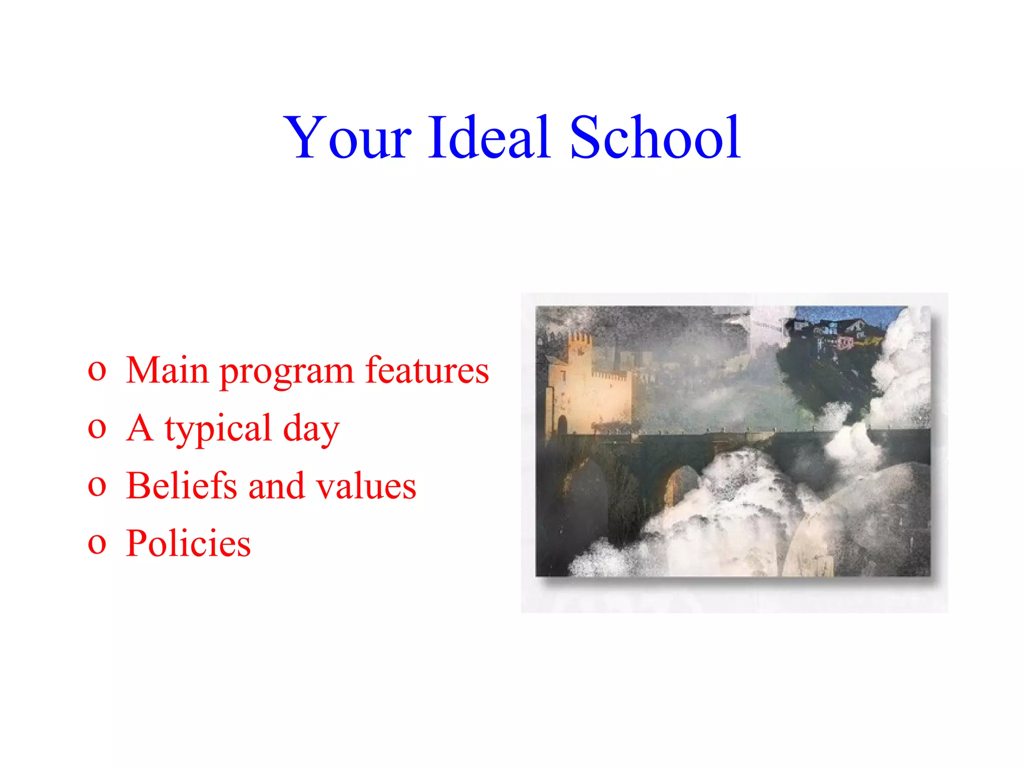 Ideal school questions | PPT | Education